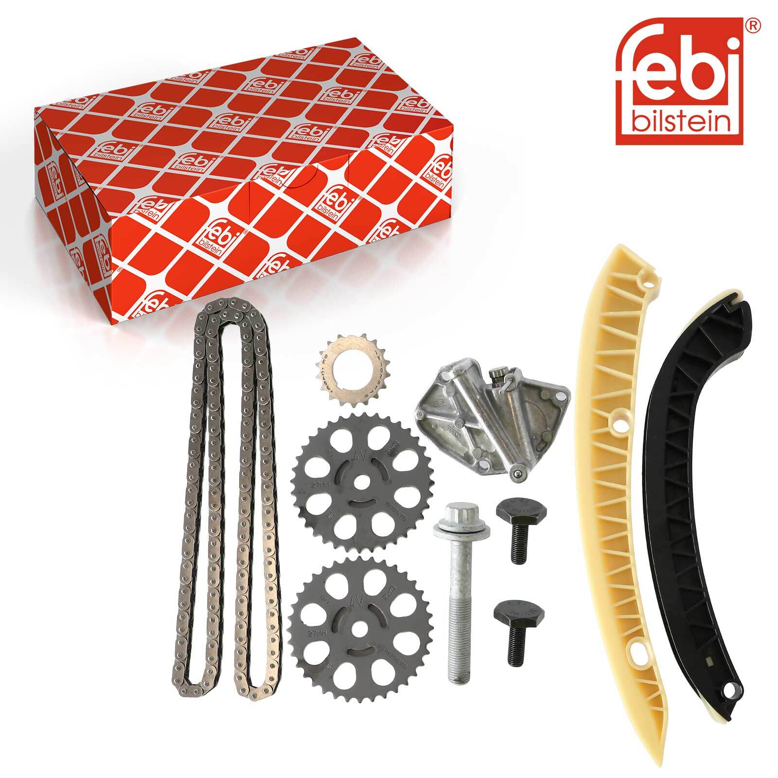 FEBI 30607 STEUERKETTENSATZ FÜR VW POLO 9N SEAT IBIZA 3 4 SKODA FABIA 1 ...