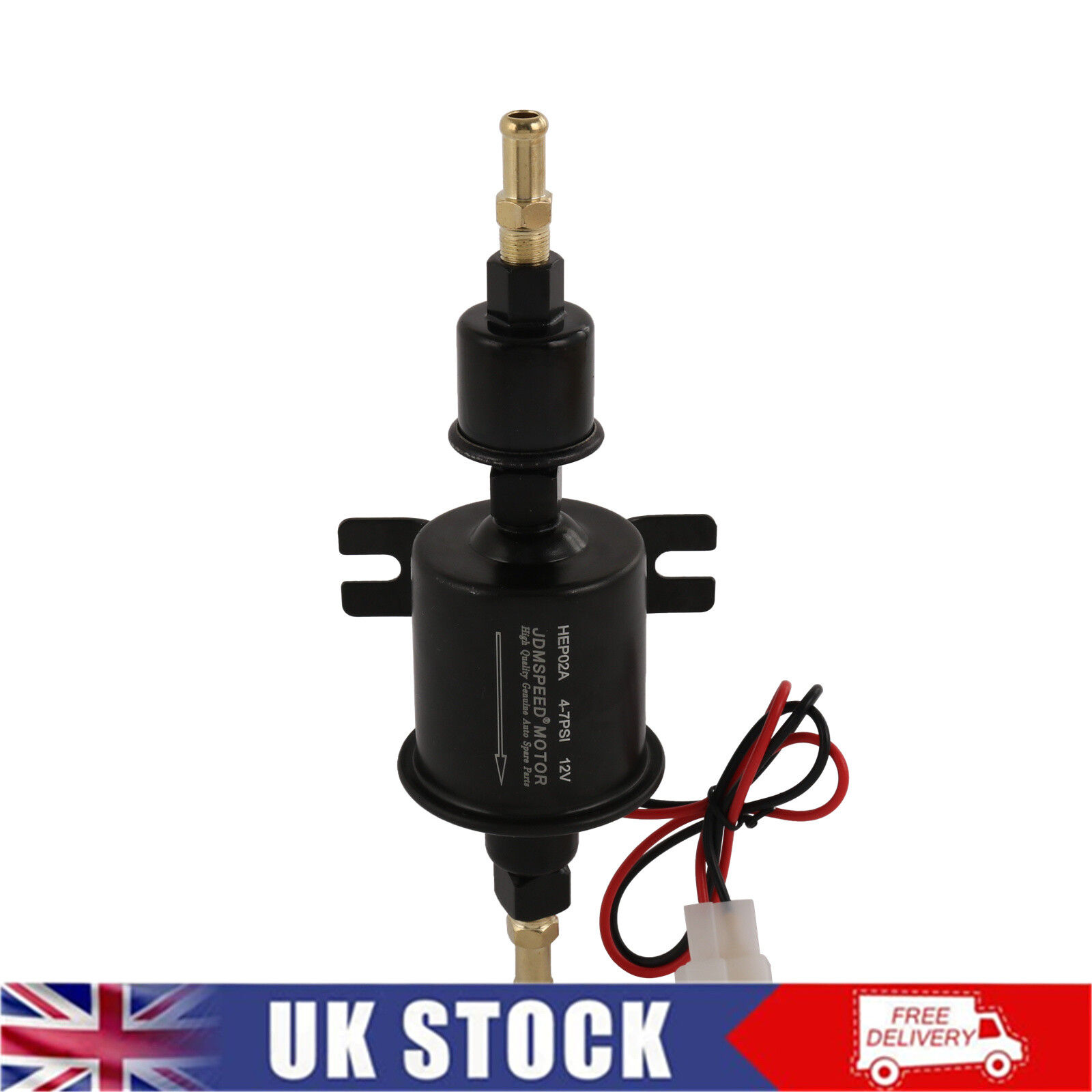 12V Low Pressure Universal Electric Fuel Pump HEP-02A Petrol,Gas,Diesel ...