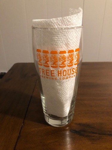 Tree House Brewing 10th Anniversary Willi Becher Orange Logo Beer Glass ...