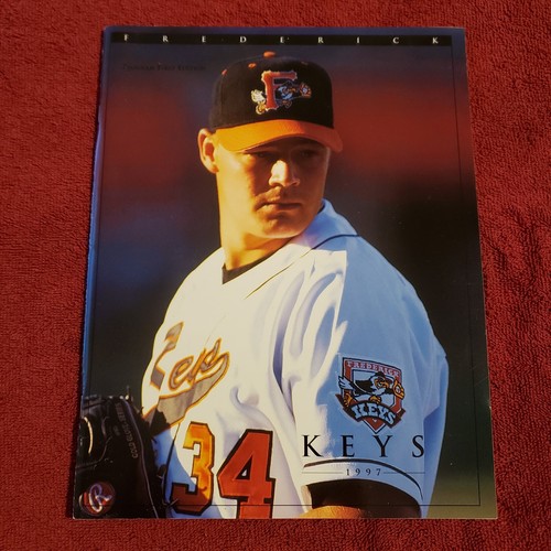 1997 FREDERICK KEYS Minor League Baseball Program Baltimore Orioles NR ...