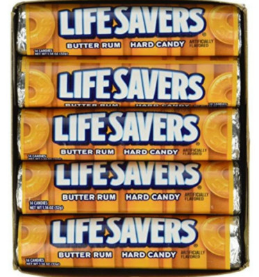 LIFE SAVERS Butter Rum Hard Candy Bulk, 1.14 ounce (20 Single Packs) | eBay