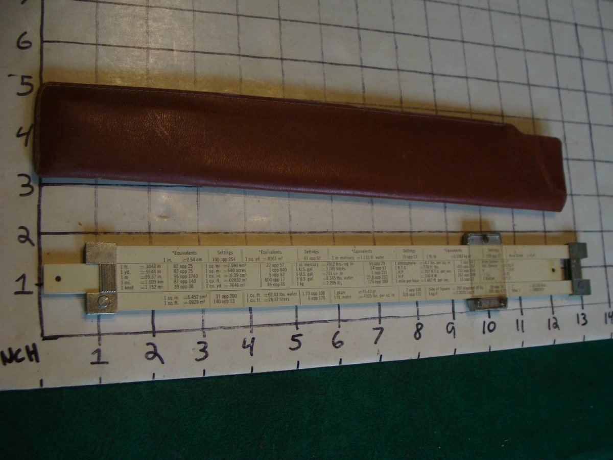 Ebay Slide Ruler