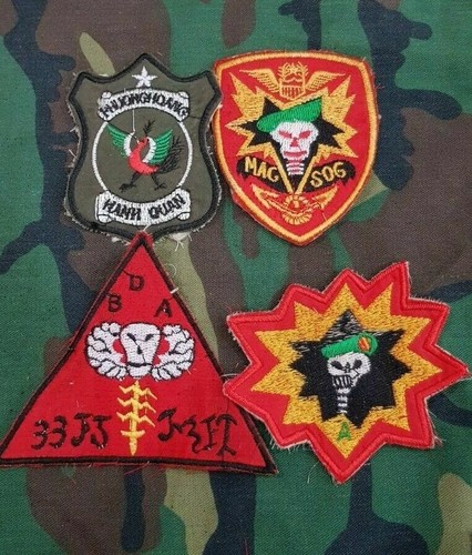 VIETNAM WAR CIA PROJECT ALPHA PATCH SET #1 MACV SOG GREEN BERET PHOENIX ...