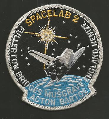 SPACELAB 2 PATCH 3 5/8 " | eBay