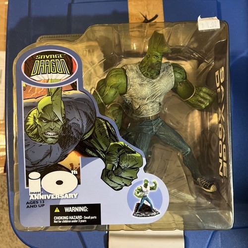 Savage Dragon Figure 10th Anniversary Spawn 2002 McFarlane Image Comics ...