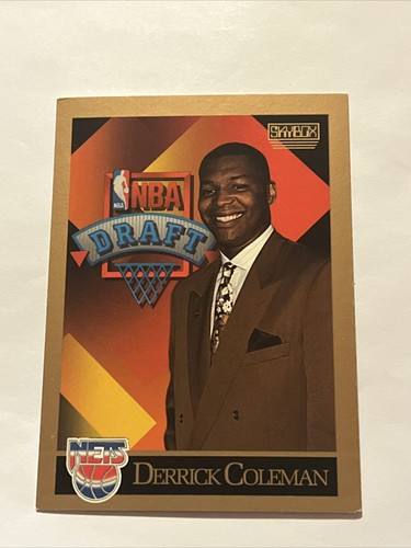 1990-91 SkyBox Basketball Derrick Coleman Rookie Card #362 NBA Draft | eBay
