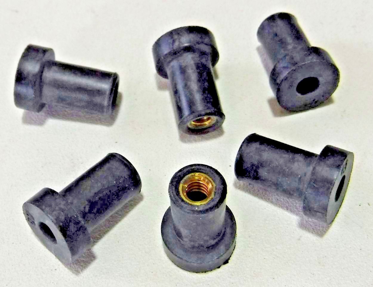 CAMARO NOVA Voltage Regulator Mounting Rubber Well Nuts (6) | eBay
