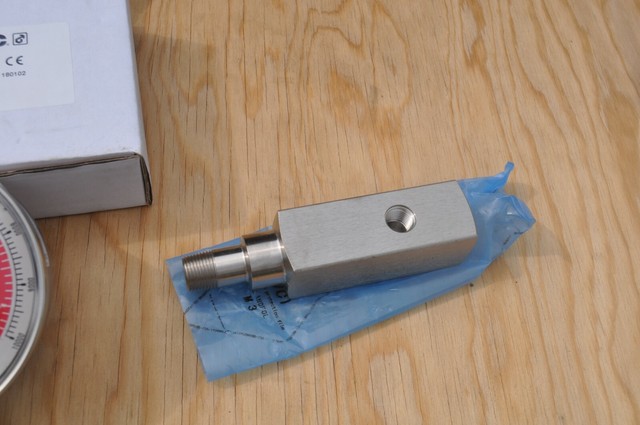 Enerpac Gf813p W/ga2 Gauge Adapter for Rch202/302/603 Hollow Cylinders ...