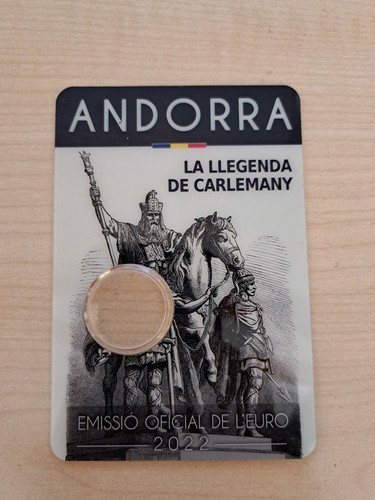 Andorra Coin Card für 2 Euro von 2022 ohne Münze | eBay.de