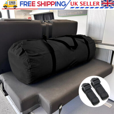 Campervan Mattress topper storage bag + Straps, Memory Foam Mattress ...