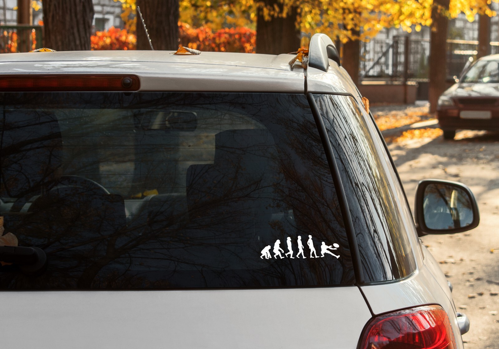 EVOLUTION RUGBY STICKER 220x68mm RUGBY UNION LEAGUE QUALITY OUTDOOR ...