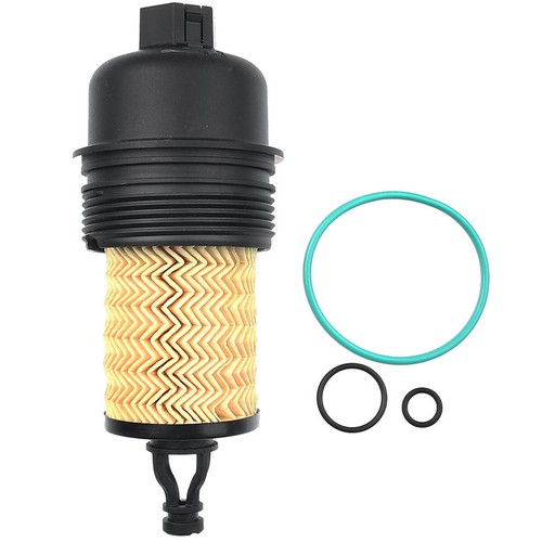 Engine Oil Filter w/ Cap for Maserati Ghibli Quattroporte Levante 3.0L ...