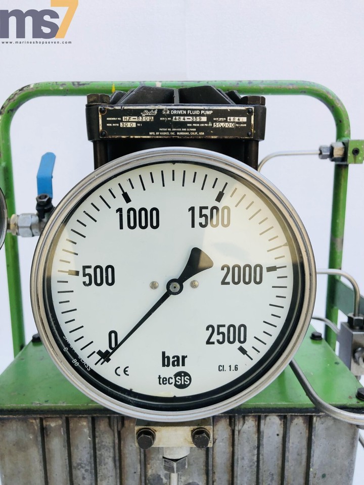 HASKEL HF-B300 AIR DRIVEN FLUID/LIQUID/PUMP 50000 PSI/3448 BAR #2500 ...