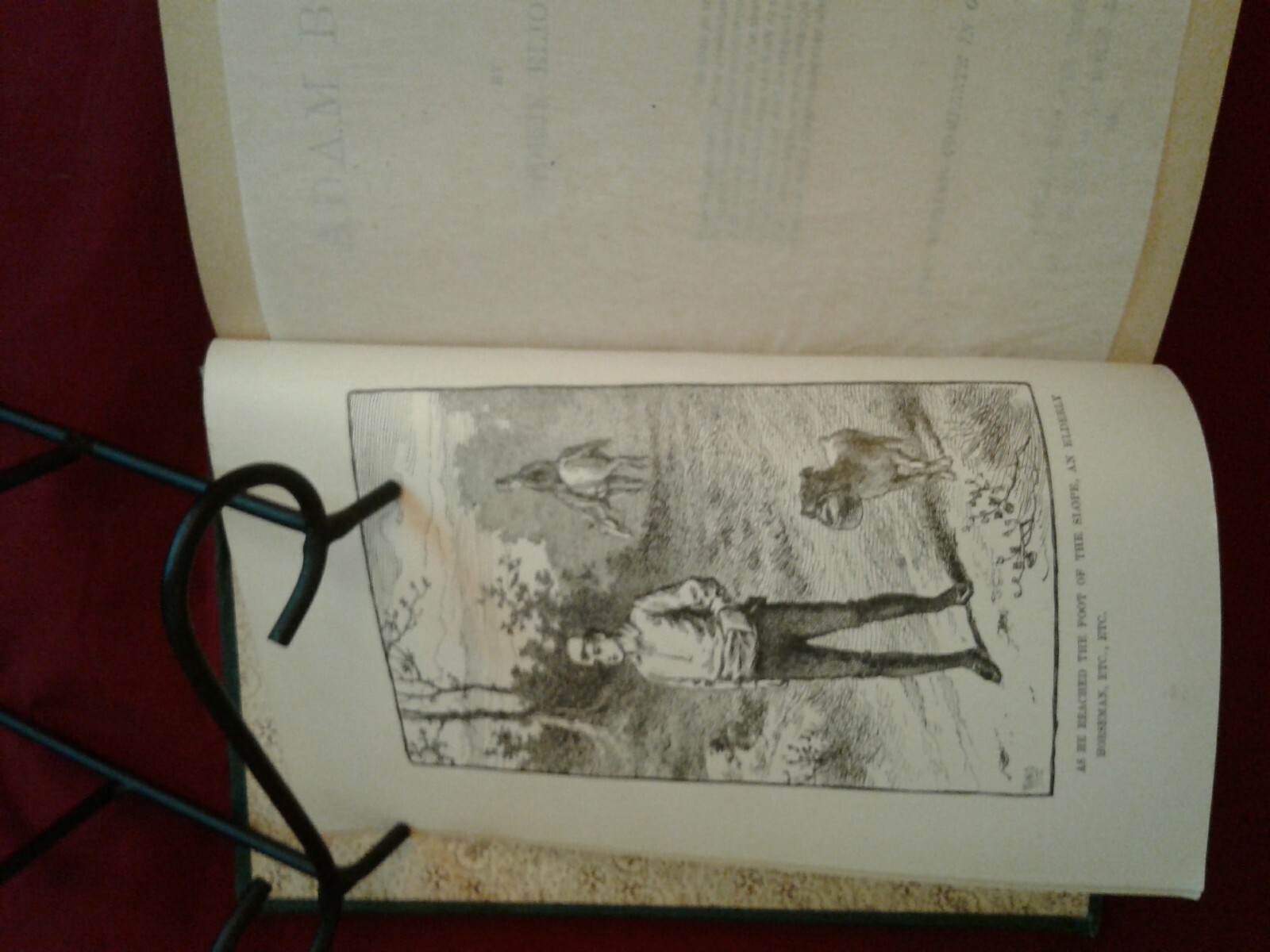 1889 GEORGE ELIOT Adam Bede Complete in one Volume - Belford, Clark ...