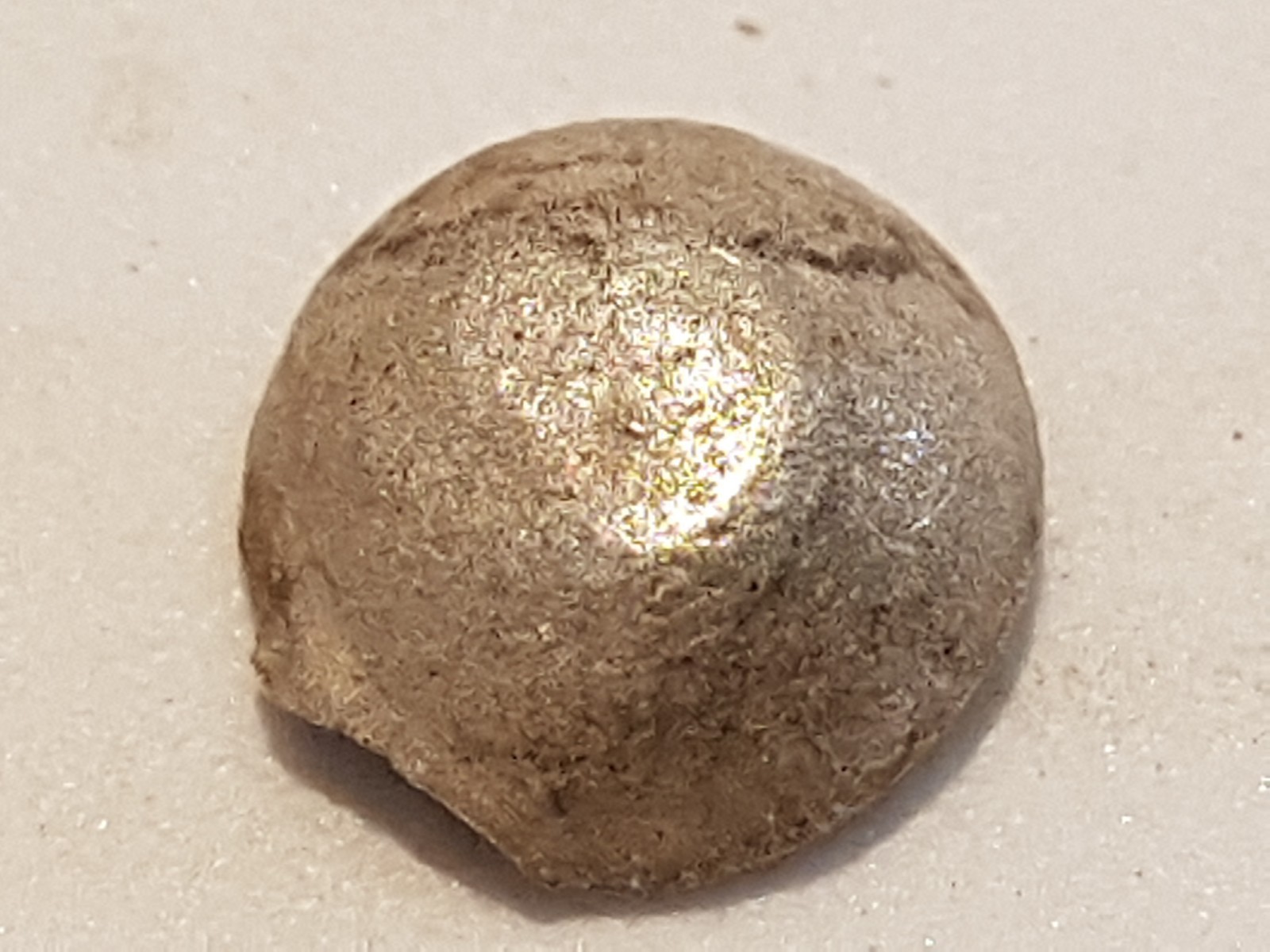 Nice tiny silver Post Medieval stud cover found in England L27u | eBay