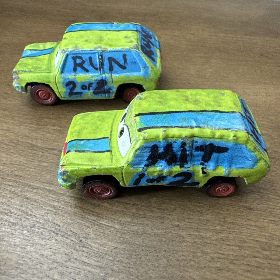 Disney Pixar Cars 3 Hit And Run Thunder Hollow Demo Derby Diecast Lot ...