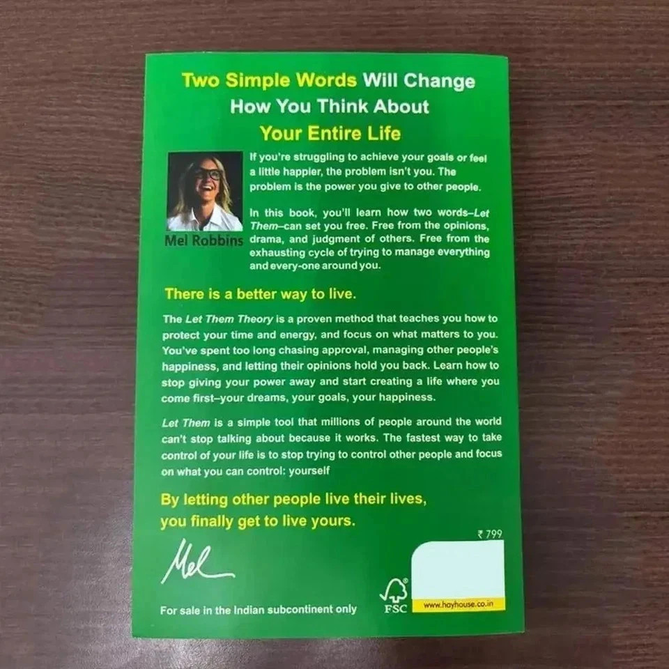 The Let Them Theory By Mel Robbins, Paperback... A Life-changing Tool ...