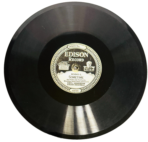 Edison Diamond Disc Record 80861 - Sibyl Sanderson Fagan Ensemble | eBay