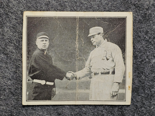 1912 T202 Hassan Center Panel - Just Before the Battle - Baseball Card ...