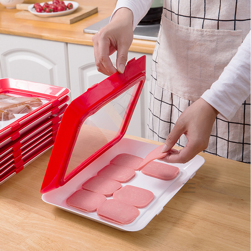 Reusable Healthy Food Preservation Film Tray Airtight Preserving ...