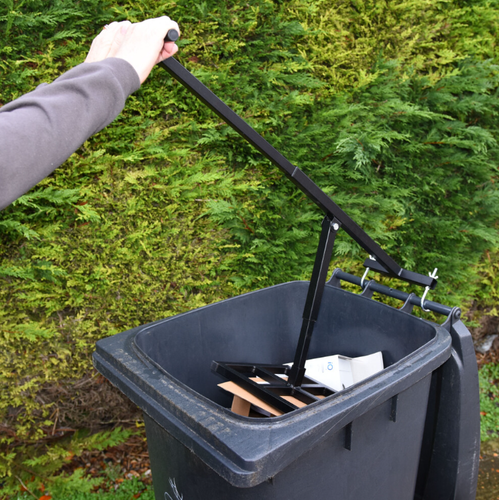 Wheelie Bin Compactor Press Household Rubbish Compressor Recycling ...