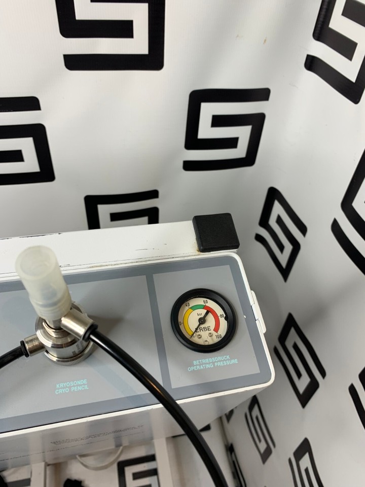 ERBE ERBOKRYO CA Cryosurgical Cryo Mobile Unit w/ 20711-009 Footswitch ...