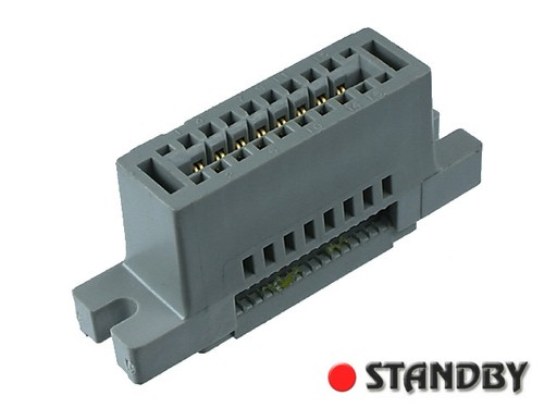 1pc 16WAY Card Edge Receptacle IDC CONNECTOR 3M 3368-0002 PITCH 2.54 mm ...