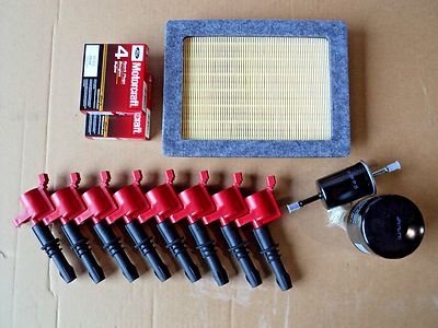 05-08 EXPEDITION 5.4L TUNE UP KIT 8+COIL 511R 8+PLUGS SP515 AIR +GAS ...