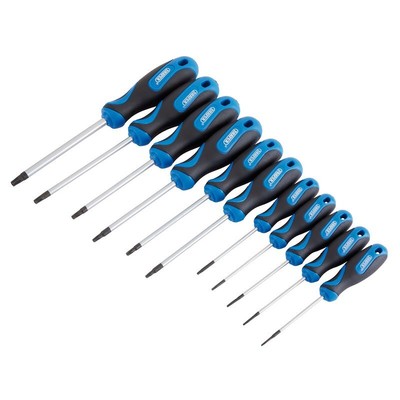 Draper Torx Étoile Screwdriver Set Standard & Sécurité Doux Prise 11 ...