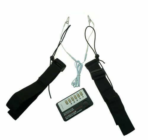 Electro Control Shock E-Stim Pulse Machine Shocking Rings Plug Therapy ...