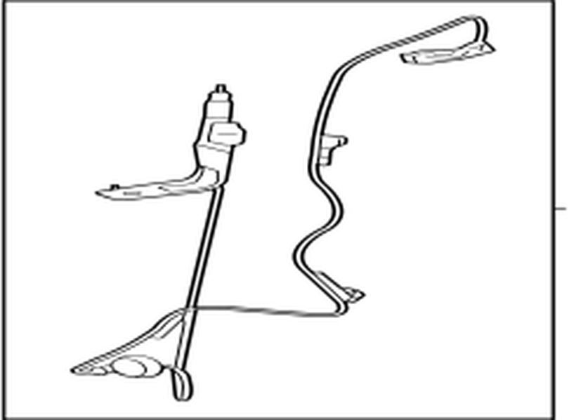 86309-0C040 Toyota Pole sub-assy, pillar antenna 863090C040, New ...