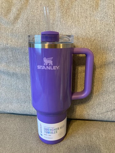 IN HAND Stanley 40 oz. Quencher FlowState Tumbler Dahlia Shimmer | eBay