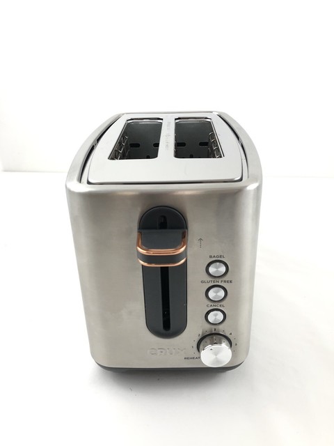 Crux Stainless Steel 2 Slice Toaster CRX14544 Gluten Function for sale ...