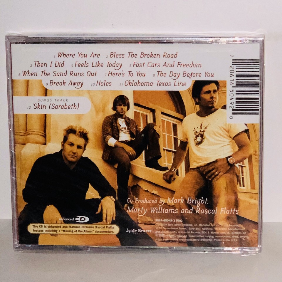 New & Factory Sealed (shrink wrapped) Feels Like Today by Rascal Flatts ...