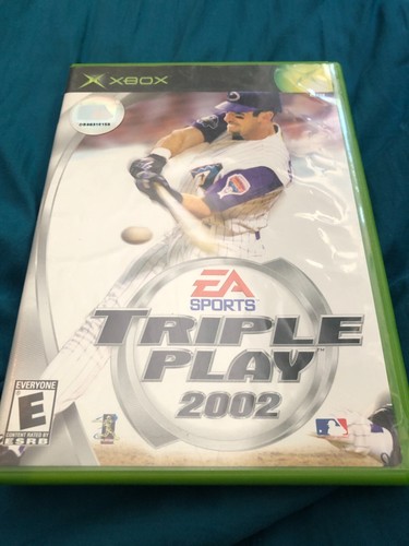 Triple Play 2002 Microsoft Xbox Case Manual Disc Tested Works Great ...