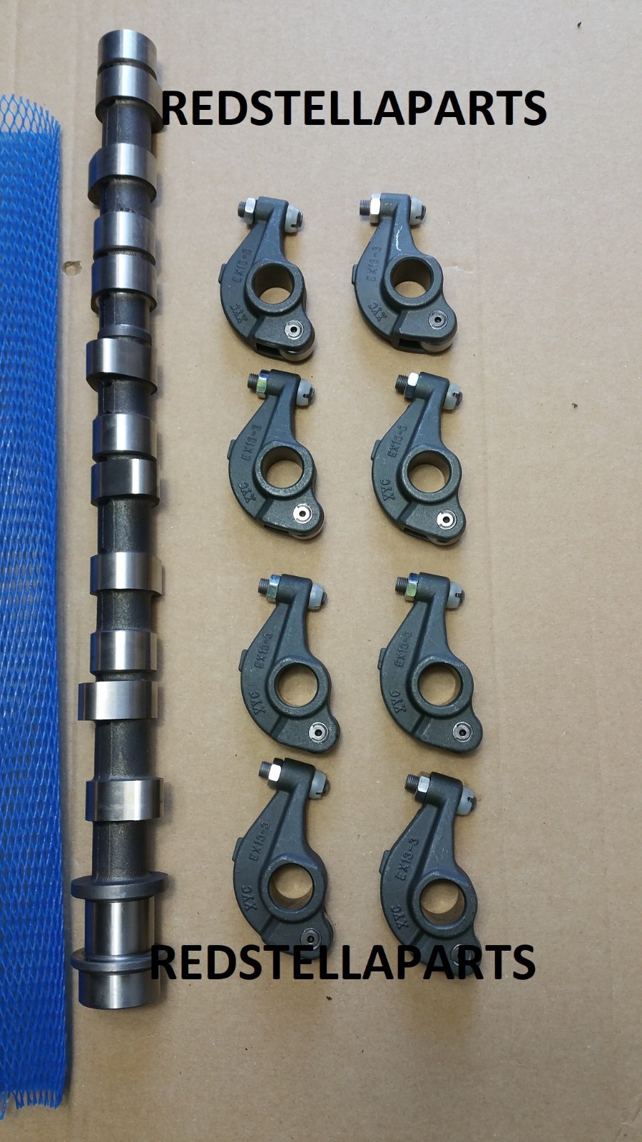 CAMSHAFT ROCKER ARMS 4 EXH 4 INL MITSUBISHI PAJERO L200 L300 L400 2.5TD ...
