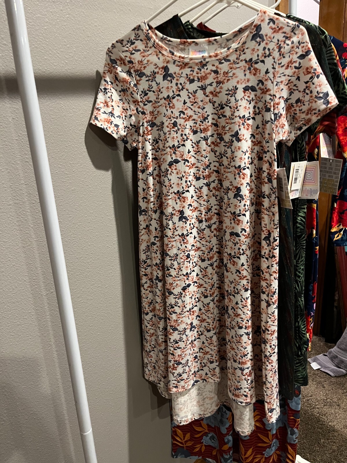 LOT of 5 NWT Women's LULAROE Carly (2) Jessie Maria Debbie Dress Size ...