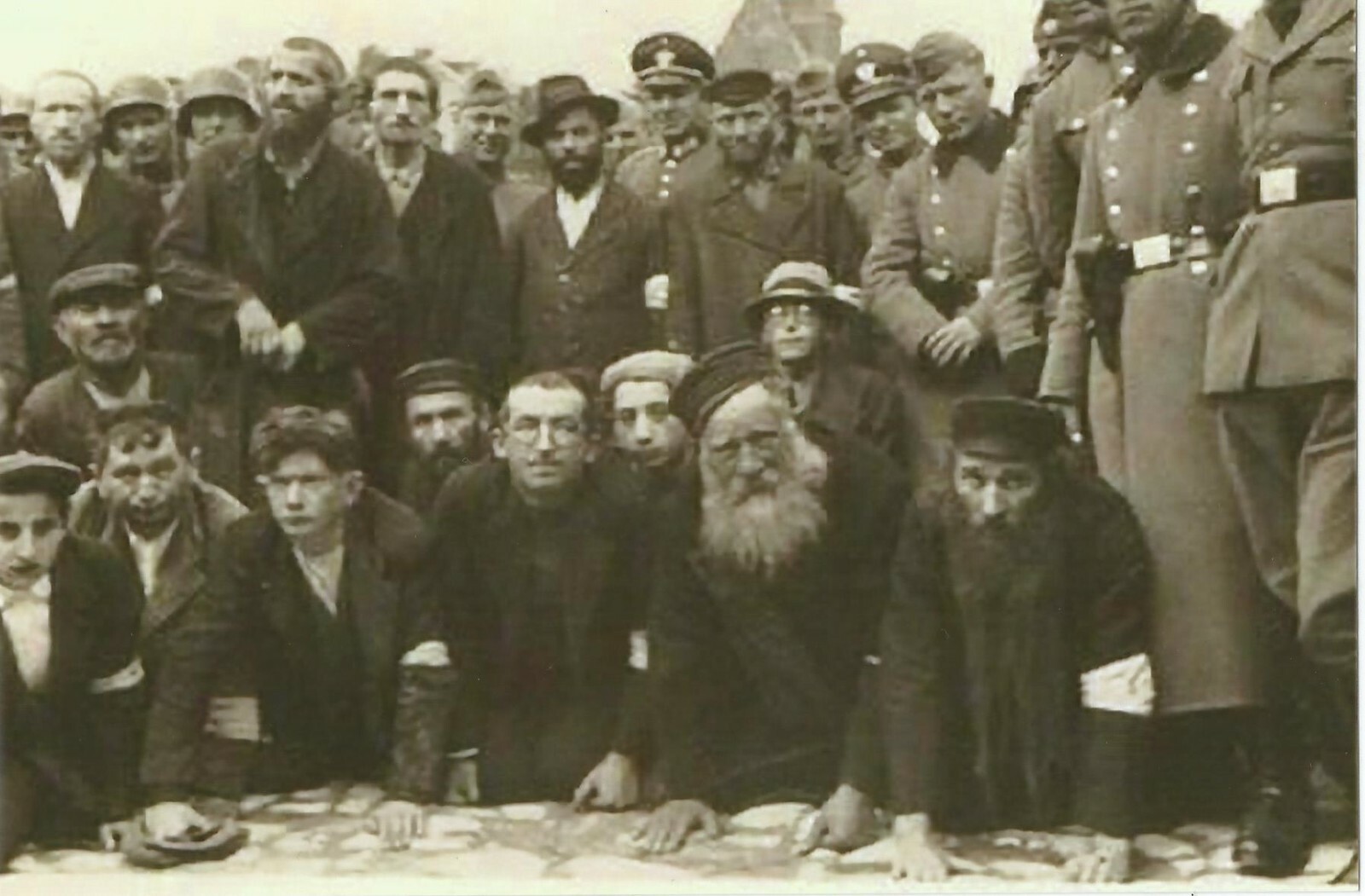 WW II - German Photo -- Soldiers Harassing Jewish Men.... | eBay