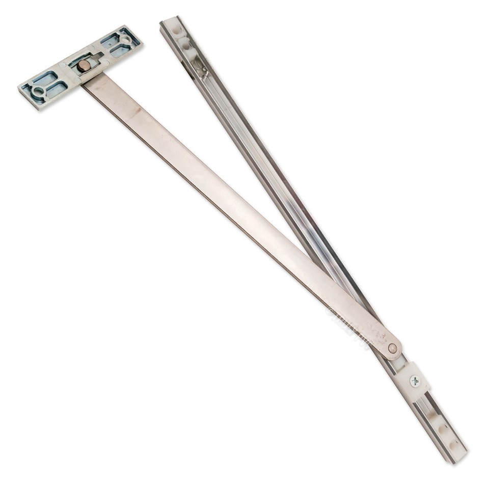 uPVC Door Restrictor Arm 90 & 135 Degree Stainless Steel Stay Open Hold ...