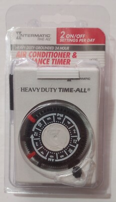 Intermatic Time All Heavy Duty Air Conditioner Appliance Timer 15 A ...