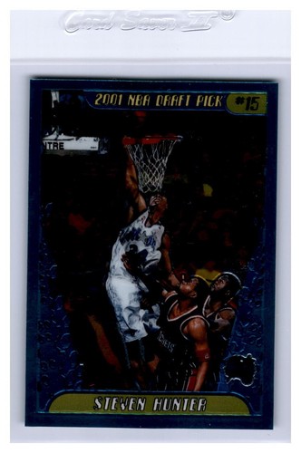 2001-02 Topps Chrome Rookie #143 Steven Hunter RC - Orlando Magic | eBay
