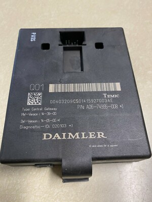 FREIGHTLINER DAIMLER CCM CHASSIS CONTROL MODULE A06 74995 008, TEMIC ...