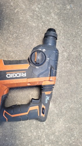 RIDGID Brushless 18v 1 Inch SDS Plus Rotary Hammer Tool Only R86711B ...