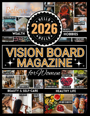 Vision Board Magazine For Women: Vision Board Supplies From 500 ...