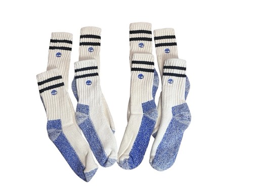 4 pairs of Retro Heavyweight Recycled Cotton men’s think Timberland ...