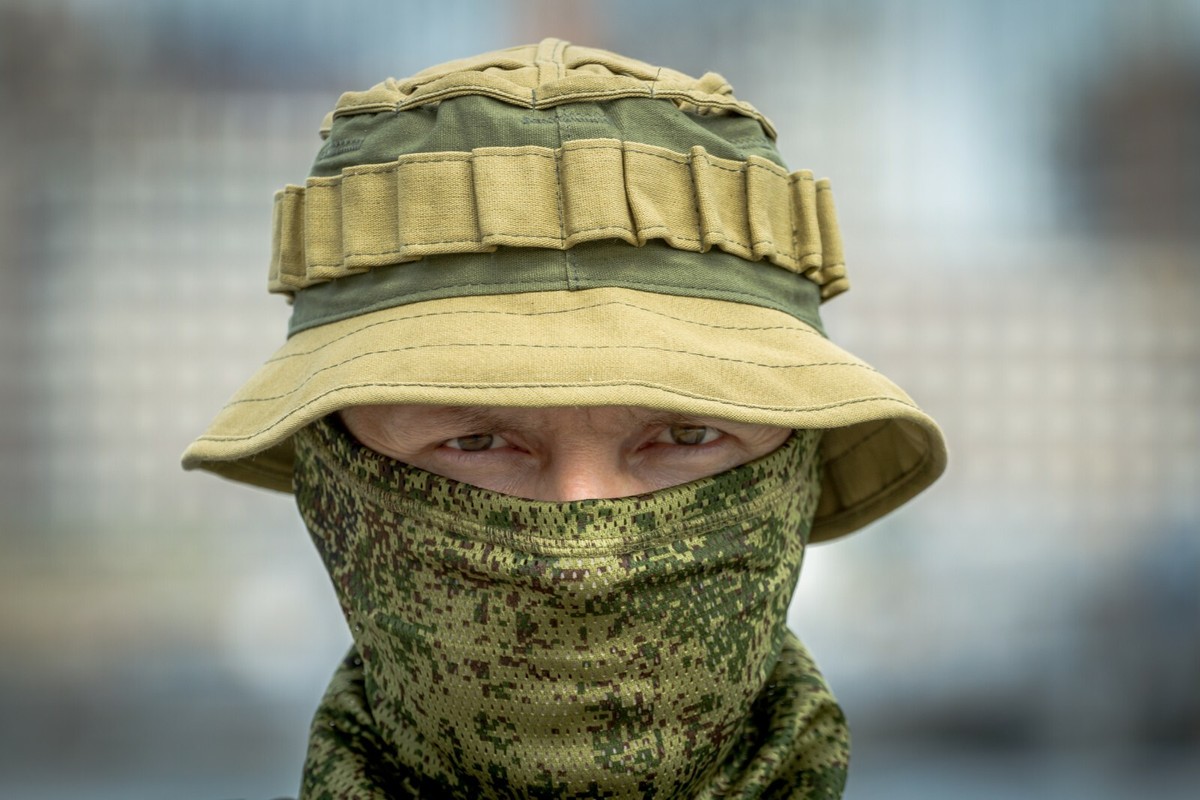 Russian Gorka Boonie Gorka Anzug 5 Multi Cam Winter Wind Wasserdicht