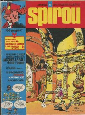 Spirou n°1981- 39e année- 1-4-76-Sommaire: maxi-récit complet: Ga | eBay