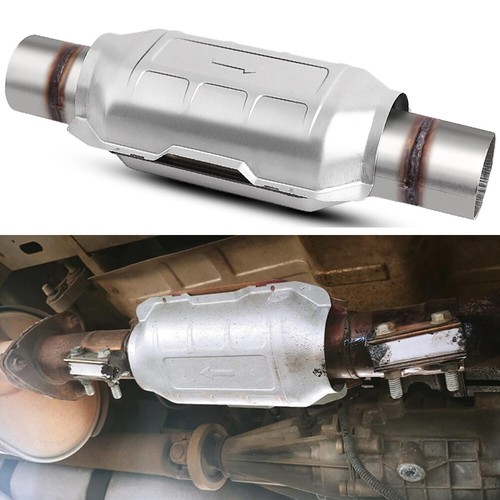 Universal 2.5" In/Out High Flow Performance Catalytic Converter ...