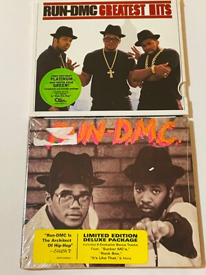 RUN-DMC Self Titled S/T BRAND NEW SEALED CD w/ BONUS TRACKS +BONUS ...