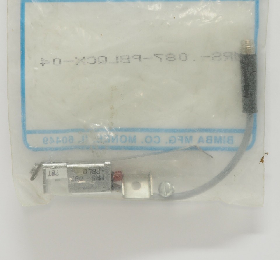NEW BIMBA Band / Proximity / Magnetic Reed Switch & Cable MRS-.087 ...
